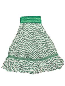 Microfiber Looped End String Mop – Medium – Wide Band – Green – Better ...