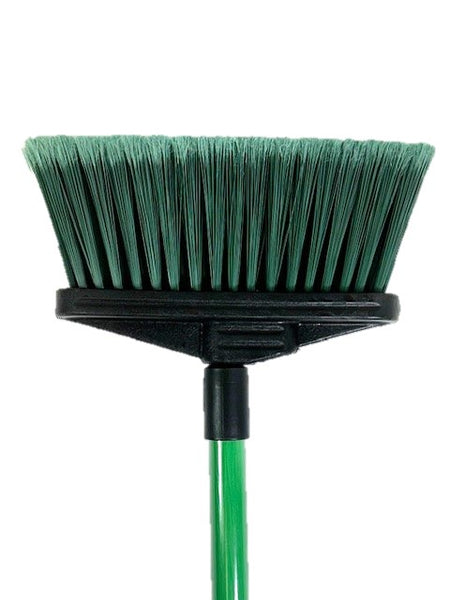 Light Vertical Sweep - 4' Green Fiberglass Handle - Flagged Green ...