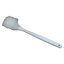 Soft Nylon Utility Brush, White Foam Block - 20" Handle – Better Brush